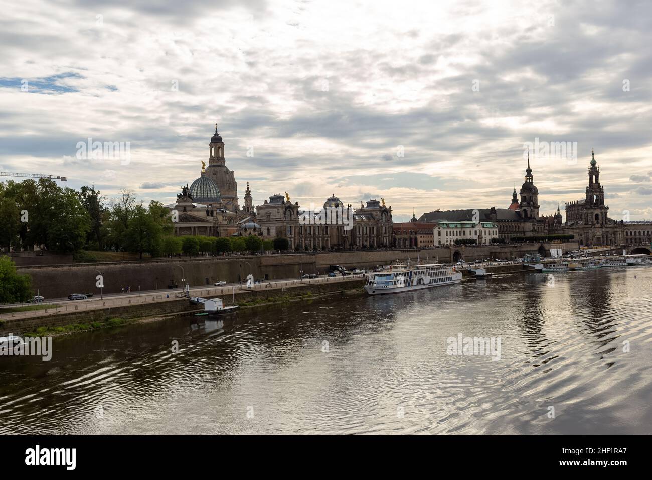 Skyline Dresden city centre Stock Photo - Alamy