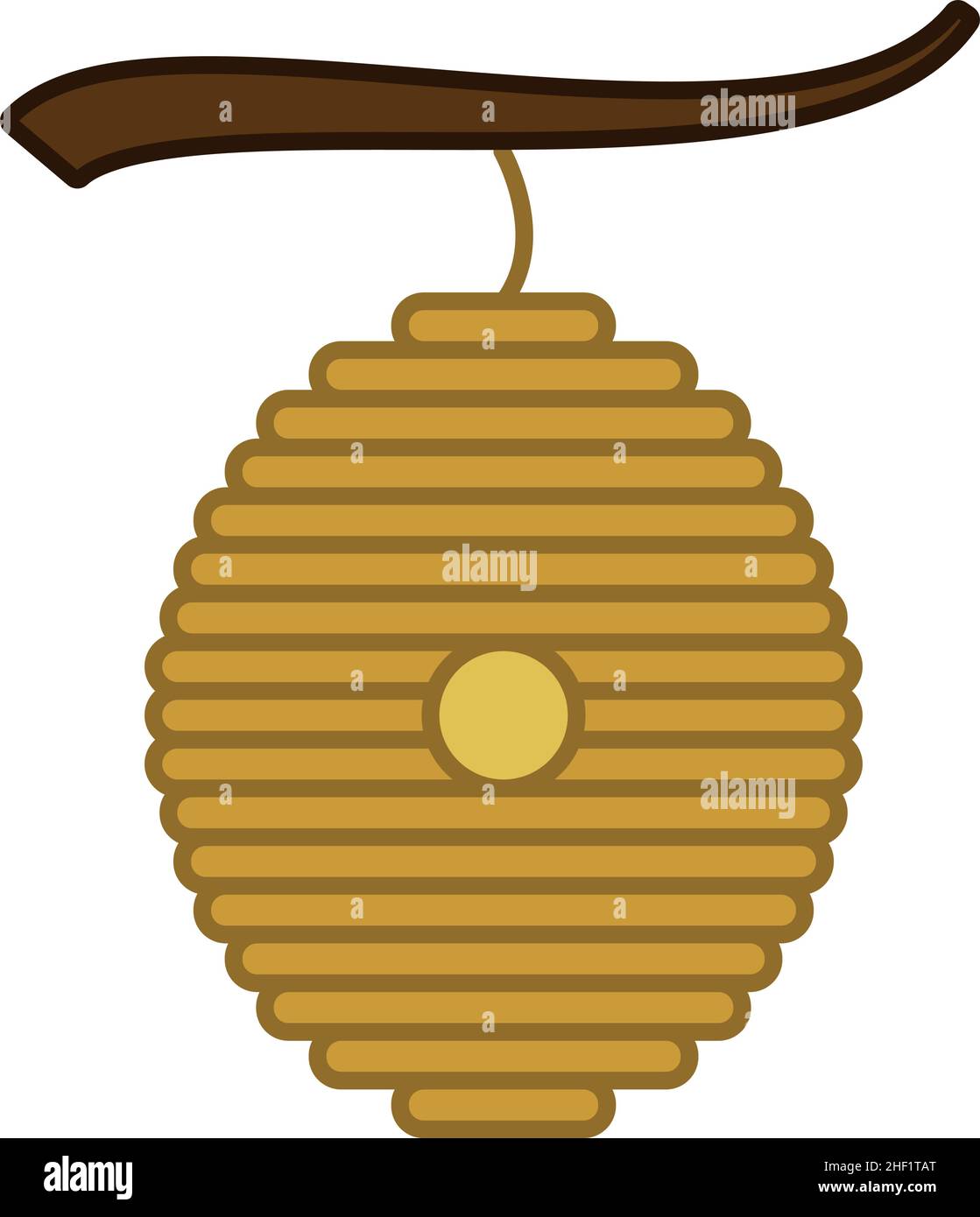 Beehive bee Stock Vector Images - Alamy