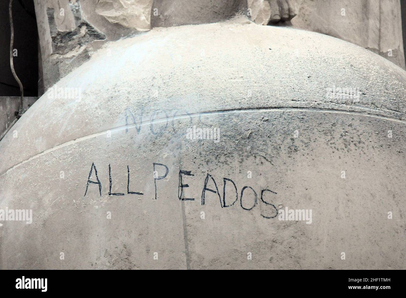 Eric gill statue ariel hi-res stock photography and images - Alamy