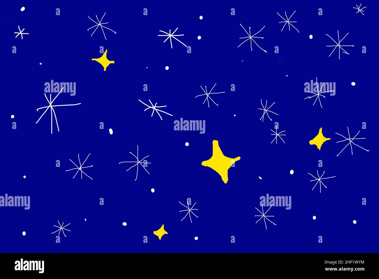 Stars In Sky Clip Art