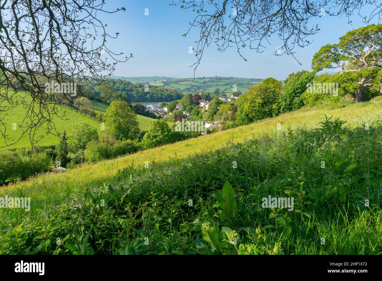 Stoke Gabriel Village Stock Photo - Alamy