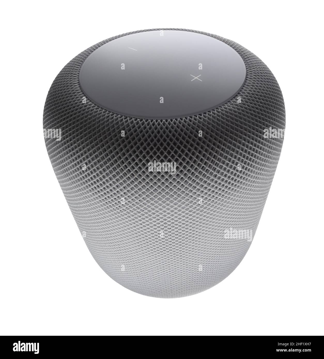 Apple HomePod. An intelligent assistant and smart home control unit ...