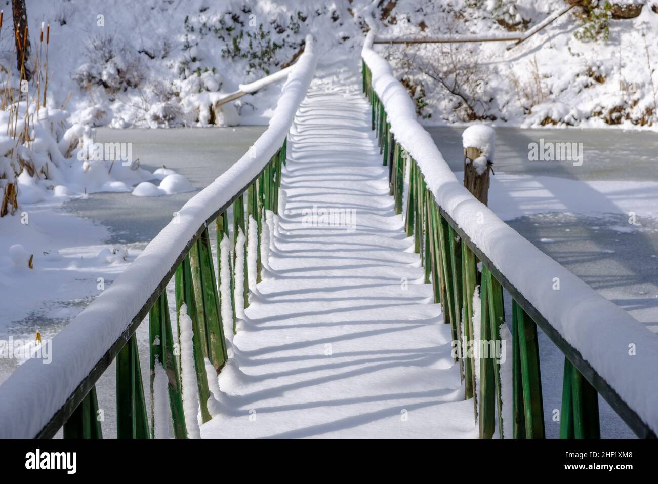 winter calm mountain landscape with beautiful trees Stock Photo - Alamy