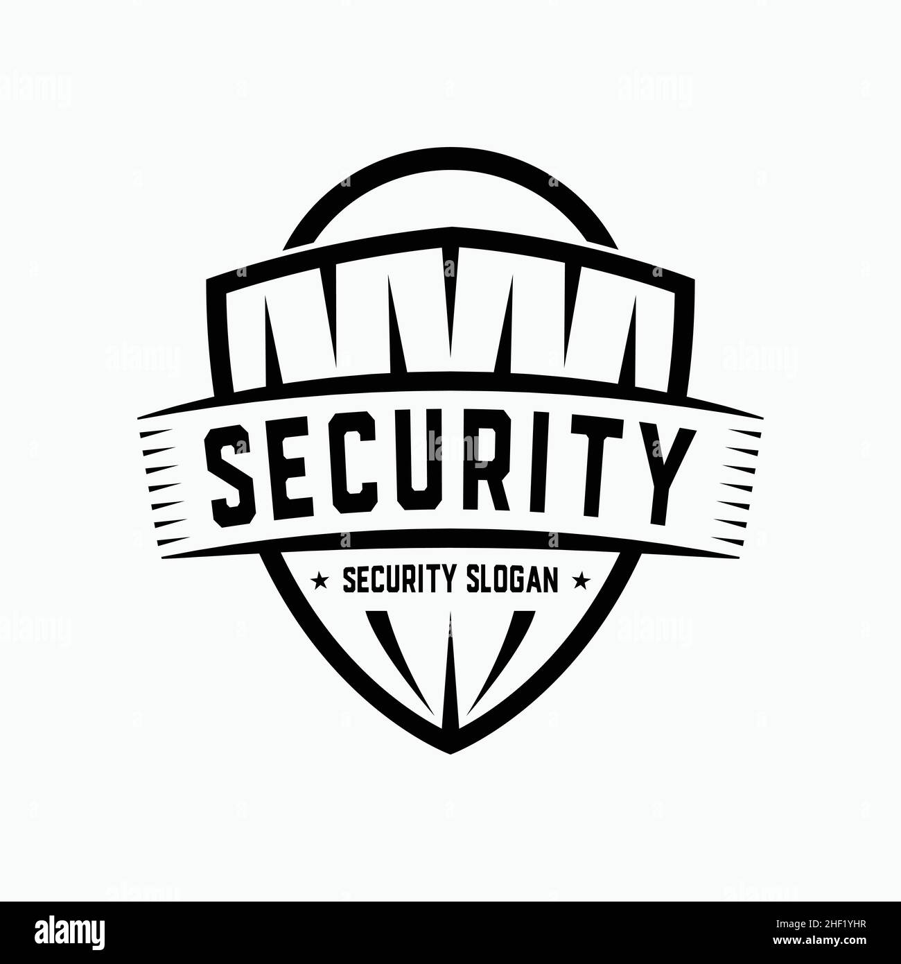 Security shield logo. Vector and illustrations Stock Vector Image & Art ...
