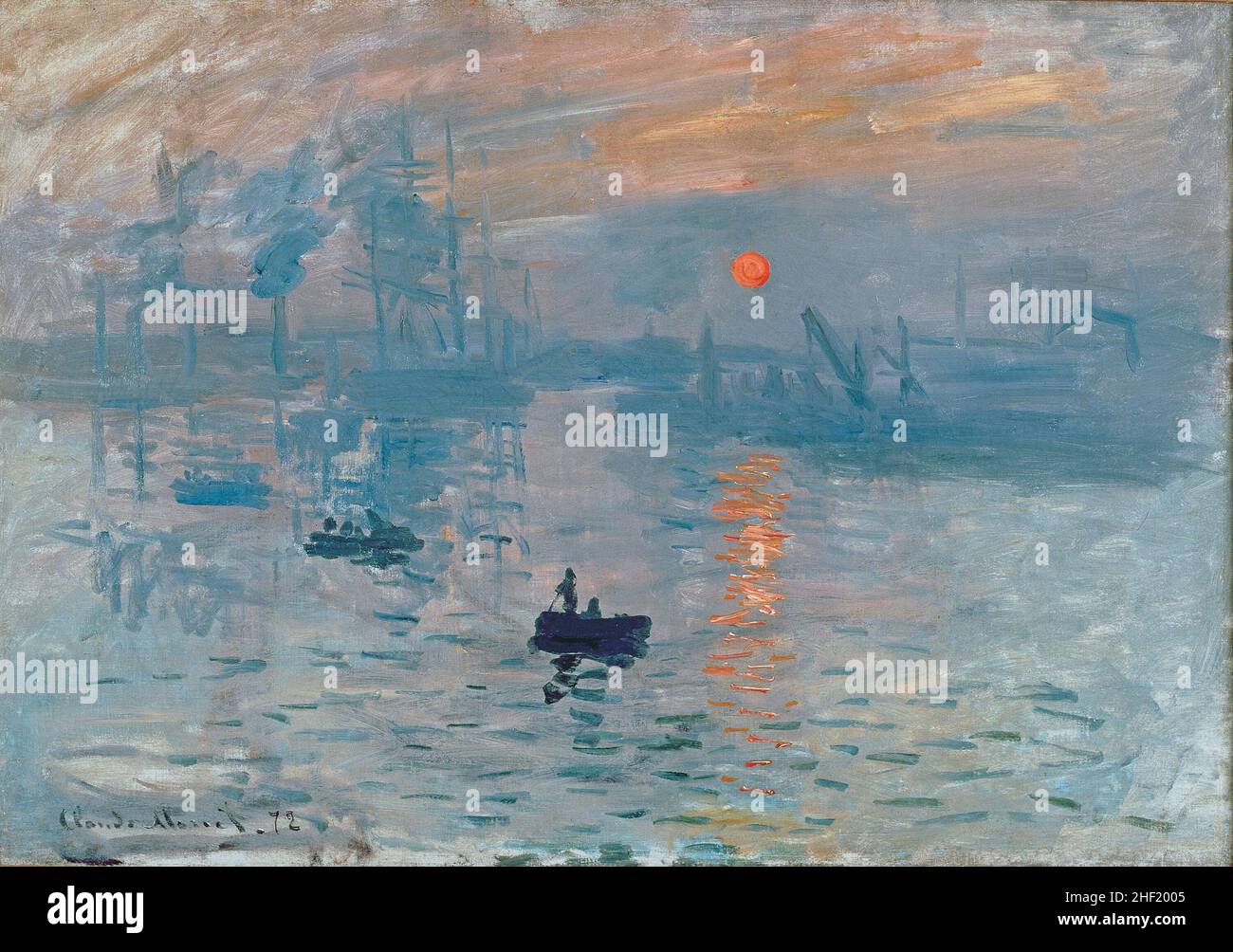 Monet impression, sunrise hi-res stock photography and images - Alamy