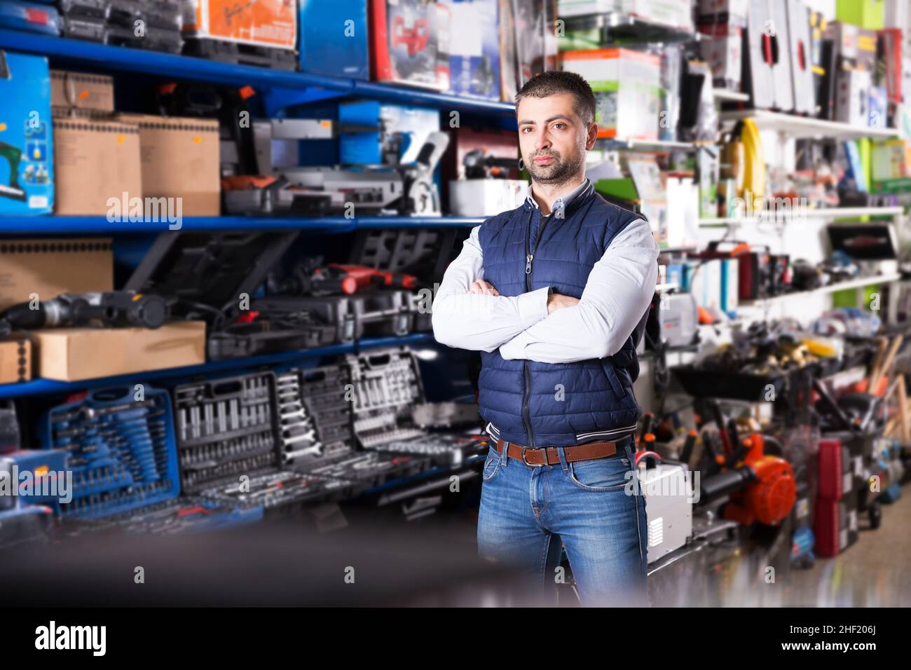Customer at craftsman stand hi-res stock photography and images - Alamy