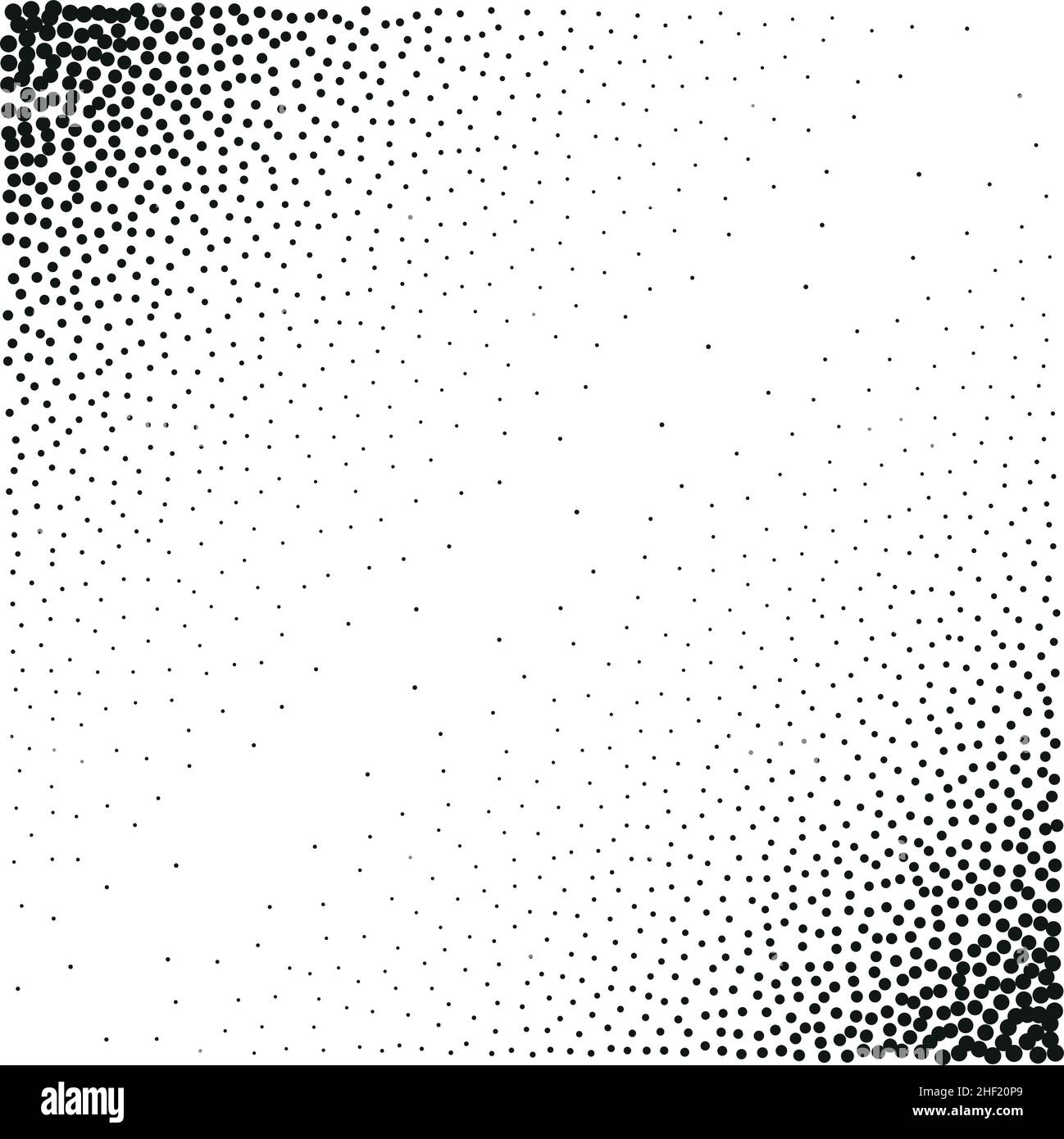 Circle, Abstract Radial Gradient, Fine Black Dots, Circle With Dots ...