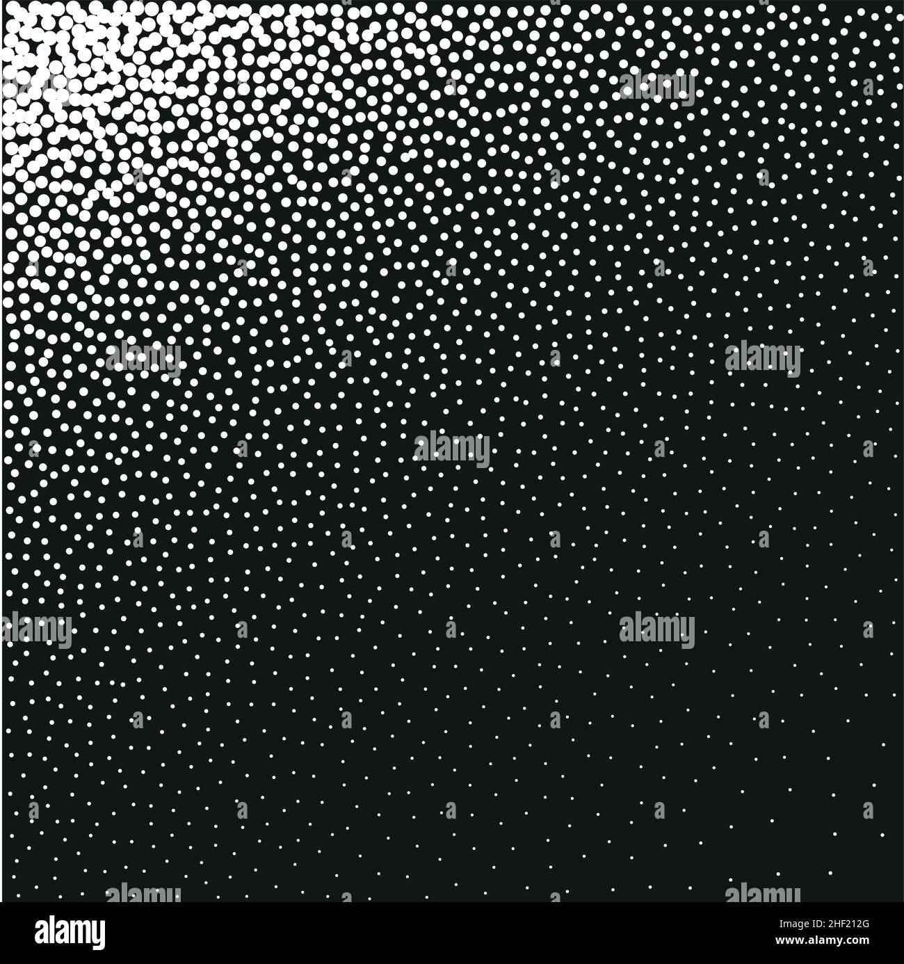 Circle, Abstract Radial Gradient, Fine Black Dots, Circle With Dots ...