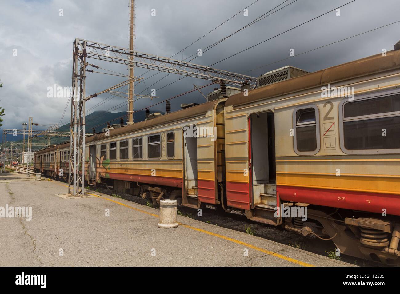 Montenegro railways hi-res stock photography and images - Alamy