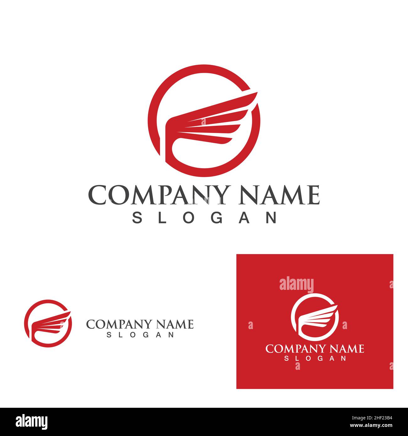 Wing Logo Template vector illustration design Stock Vector Image & Art ...