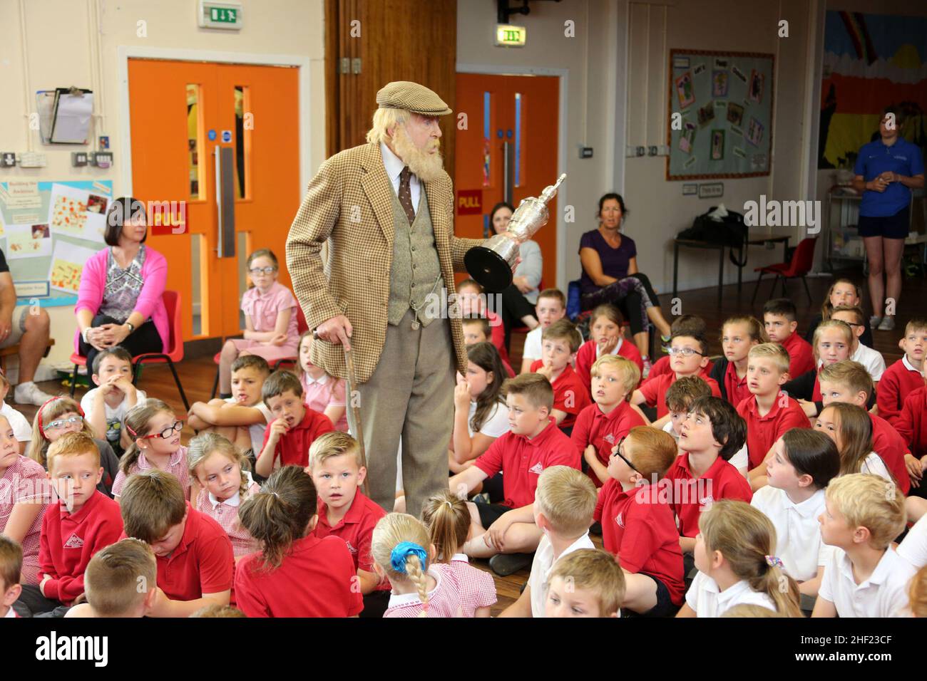 Ayrshire, Scotland, UK.. As part of the run up to the Royal & Ancient ...