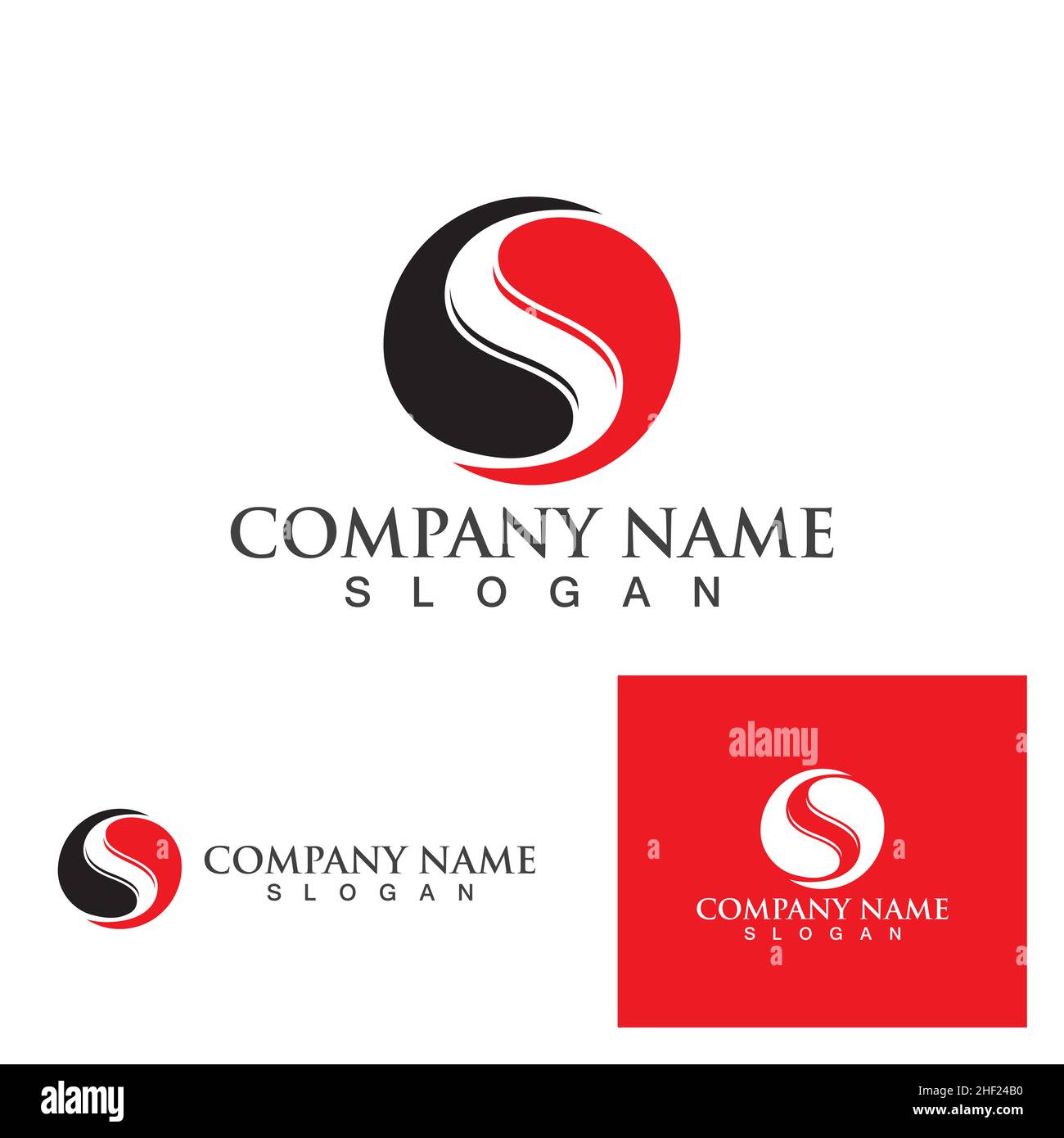Business corporate S letter logo design vector Stock Vector Image & Art ...