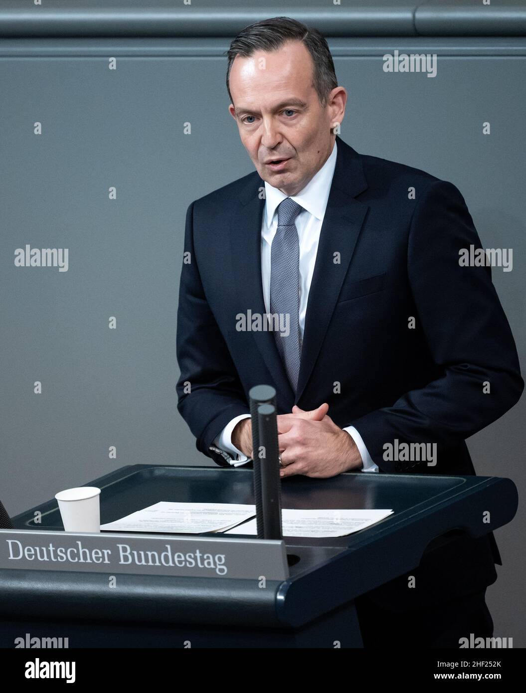 Berlin, Germany. 13th Jan, 2022. Volker Wissing (FDP), Federal Minister ...