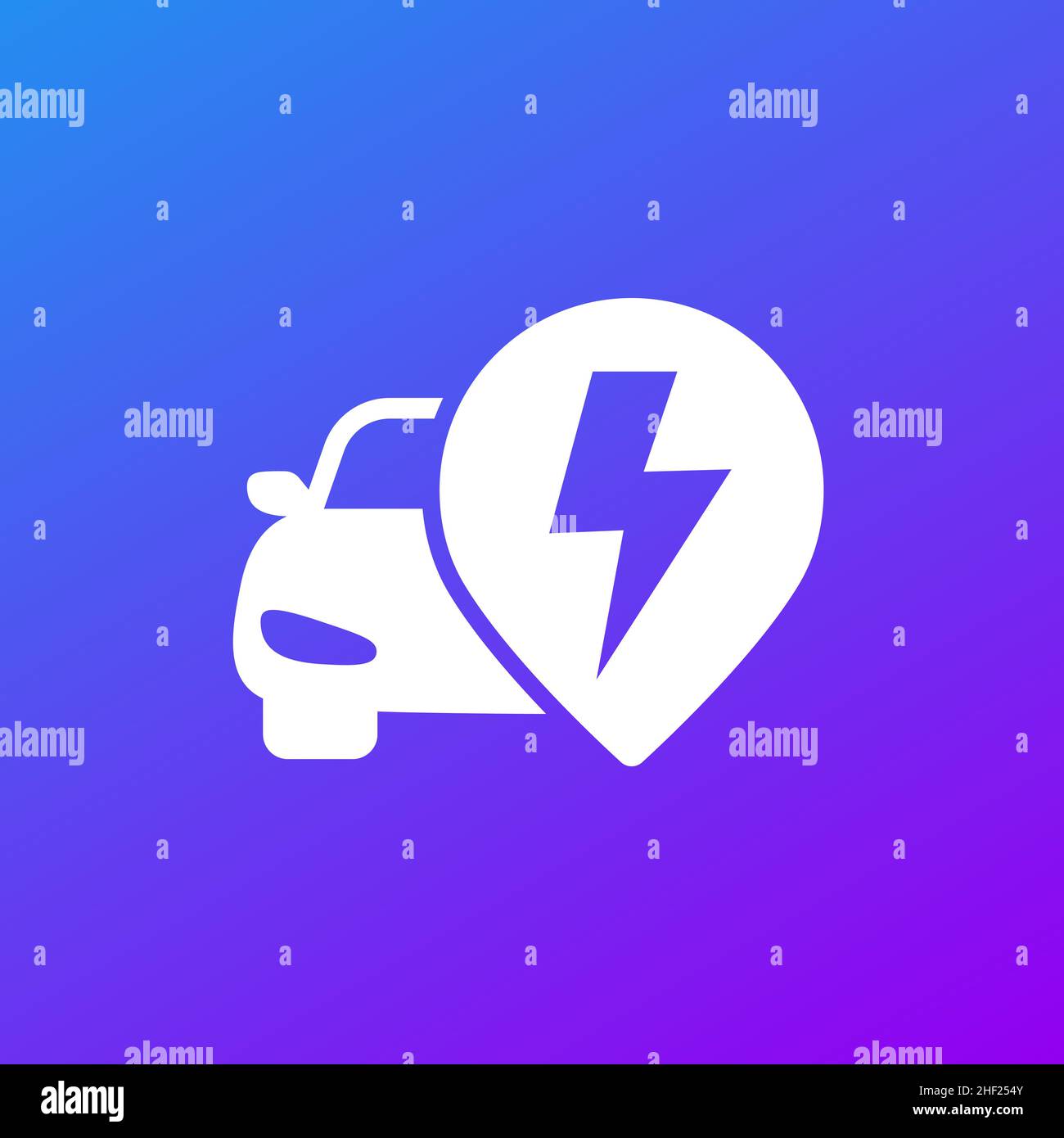Fast ev charging Stock Vector Images - Alamy