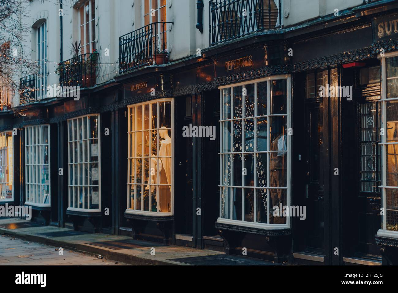 Georgian storefront london hi-res stock photography and images - Alamy