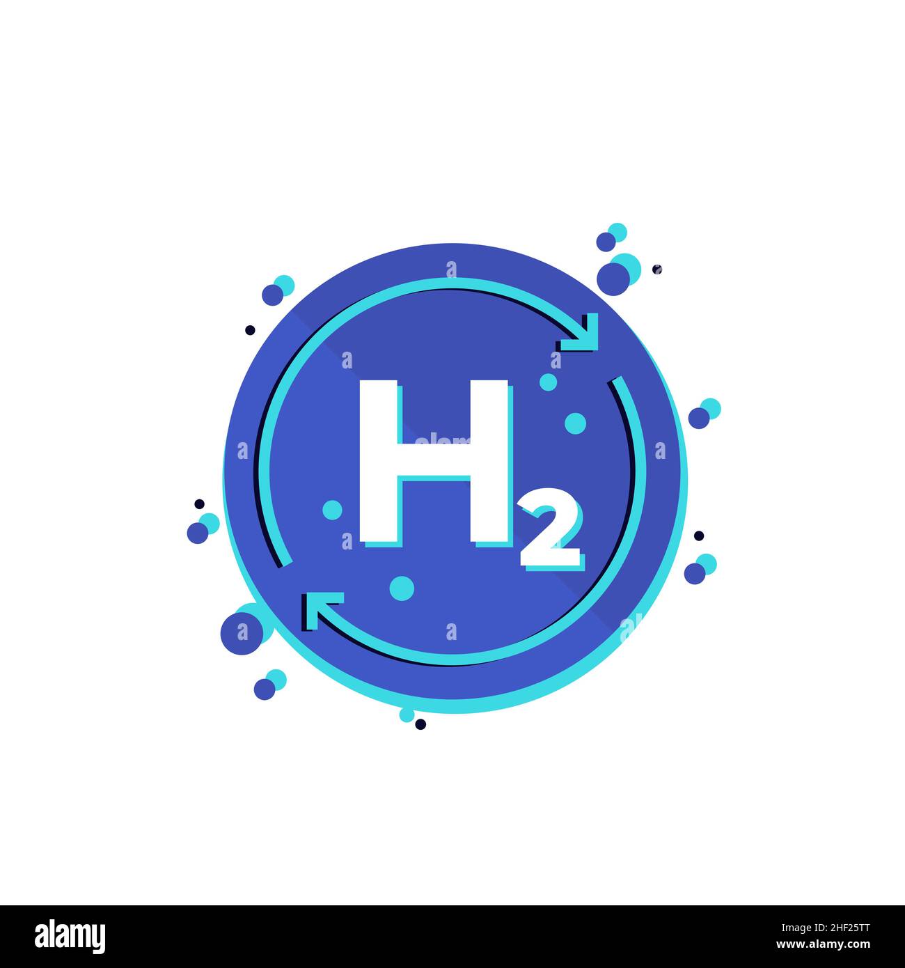 hydrogen cell, clean energy icon Stock Vector Image & Art - Alamy