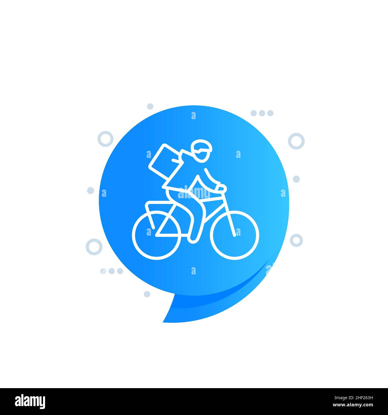 Man riding bicycle line Stock Vector Images - Alamy