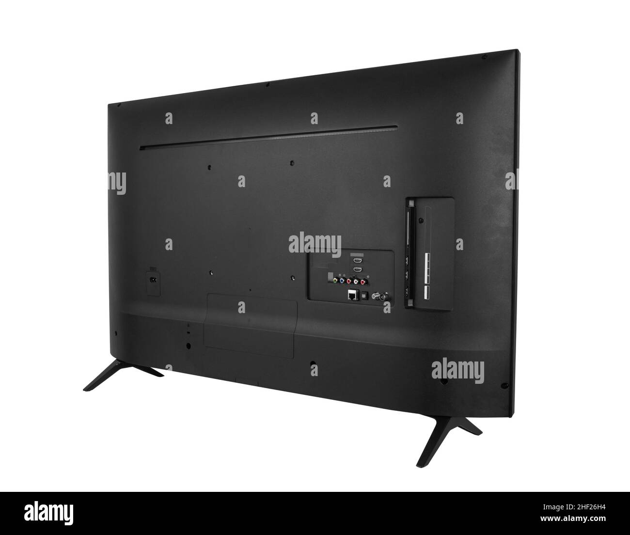 Windscreen led or lcd internet tv monitor isolated on white background ...