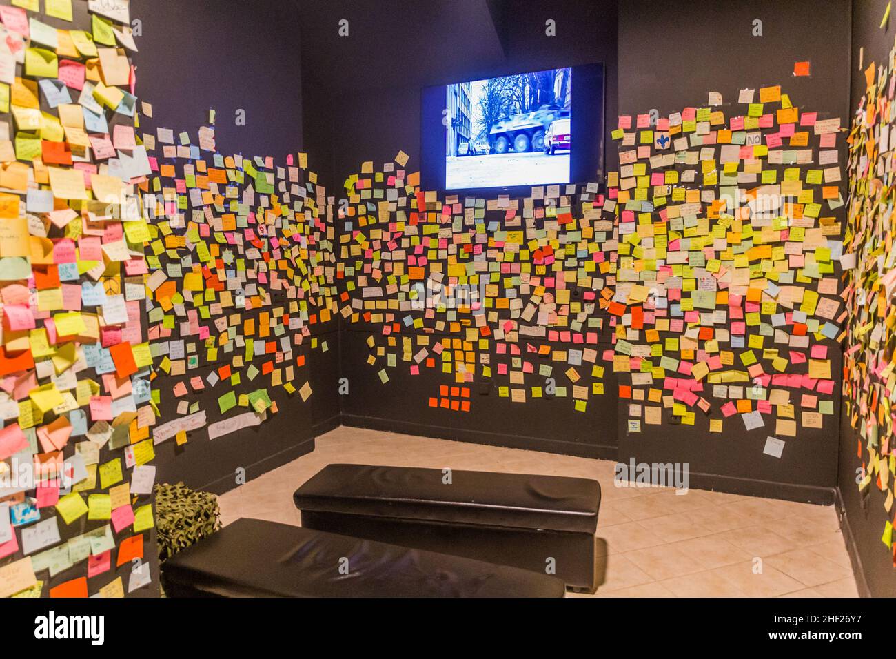 MOSTAR, BOSNIA AND HERZEGOVINA - JUNE 10, 2019: Interior of Museum of ...