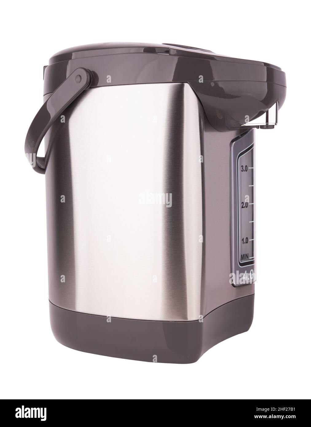 Electrical thermo pot isolated on white background Stock Photo - Alamy