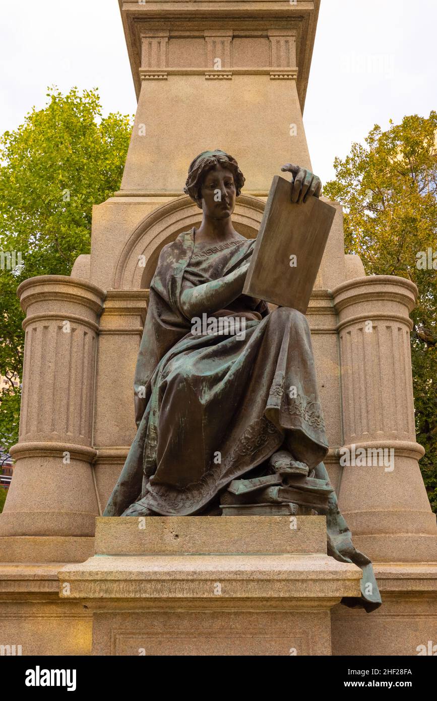 Indianapolis, Indiana, USA - October 19, 2021: Thomas A Hendricks ...