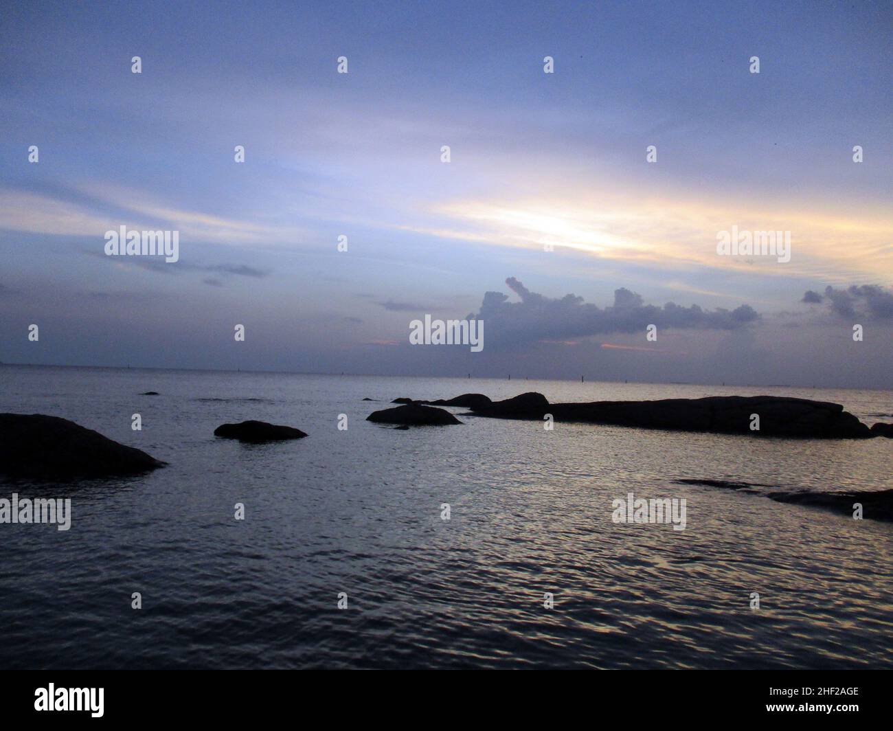 Beach windy sunrise hi-res stock photography and images - Alamy