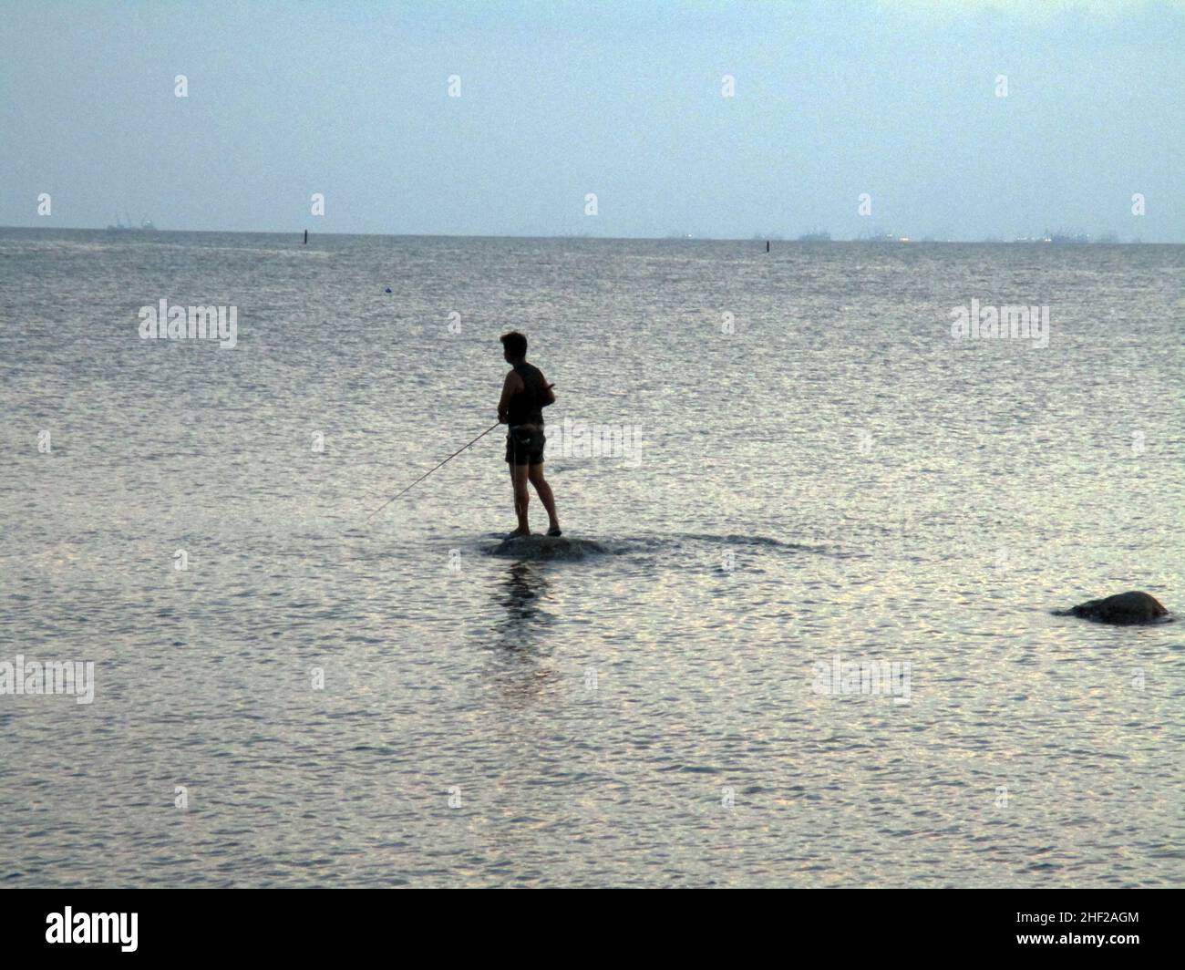 The atmosphere of the Thai seaside environment Stock Photo - Alamy