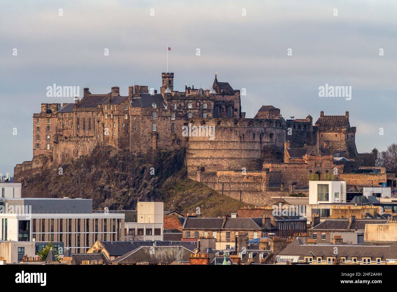 Edinburgh Castle is a fortress that's been around 1000 years, Edinburgh ...
