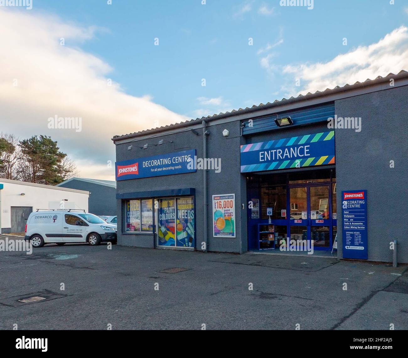 Johnstons paint shop hi-res stock photography and images - Alamy