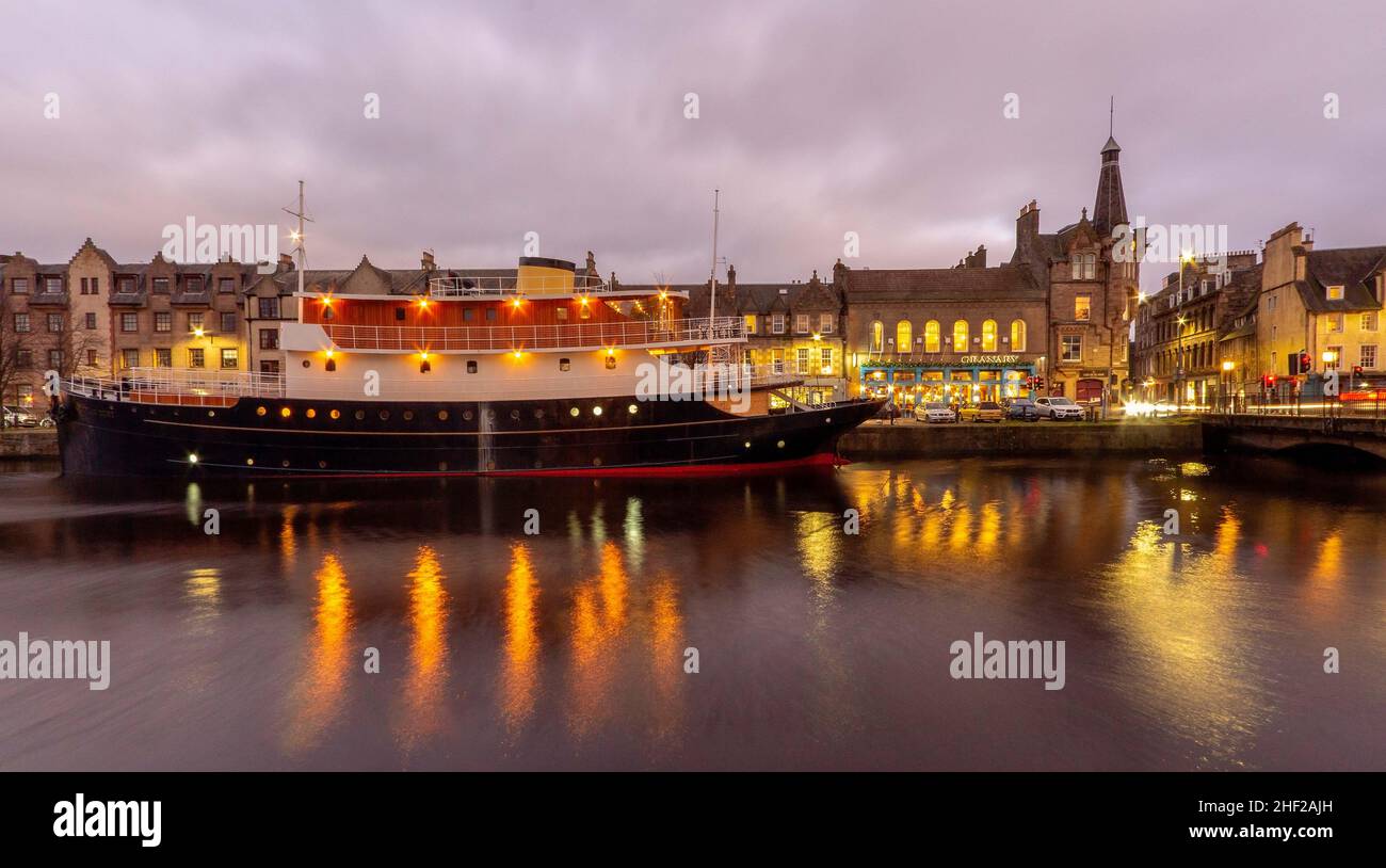 Ocean Mist Luxury Hotel lies on the Water of Leith, Edinburgh, Scotland ...