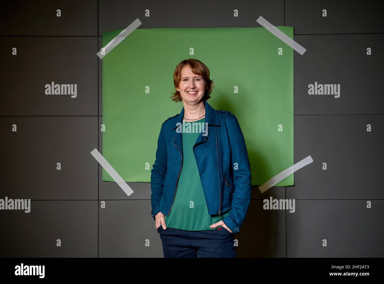 Berlin, Germany. 10th Jan, 2022. Christiane Rohleder (Bündnis 90/Die ...