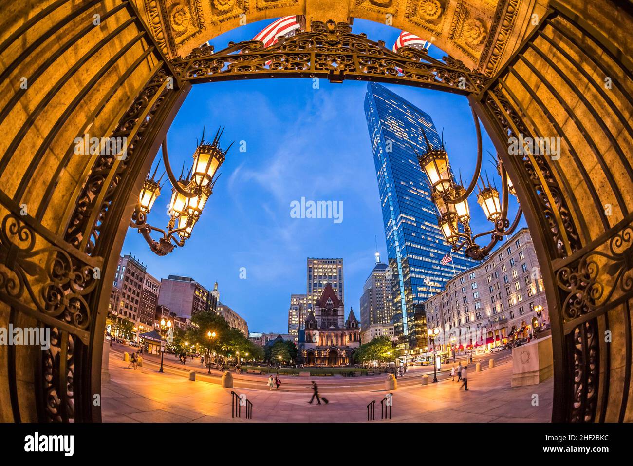 Boston public library copley square hi-res stock photography and images ...