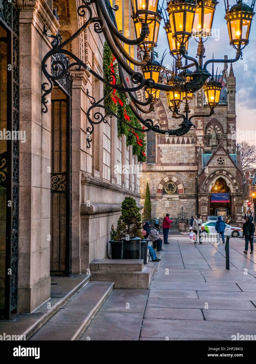 Boston public library copley square hi-res stock photography and images ...