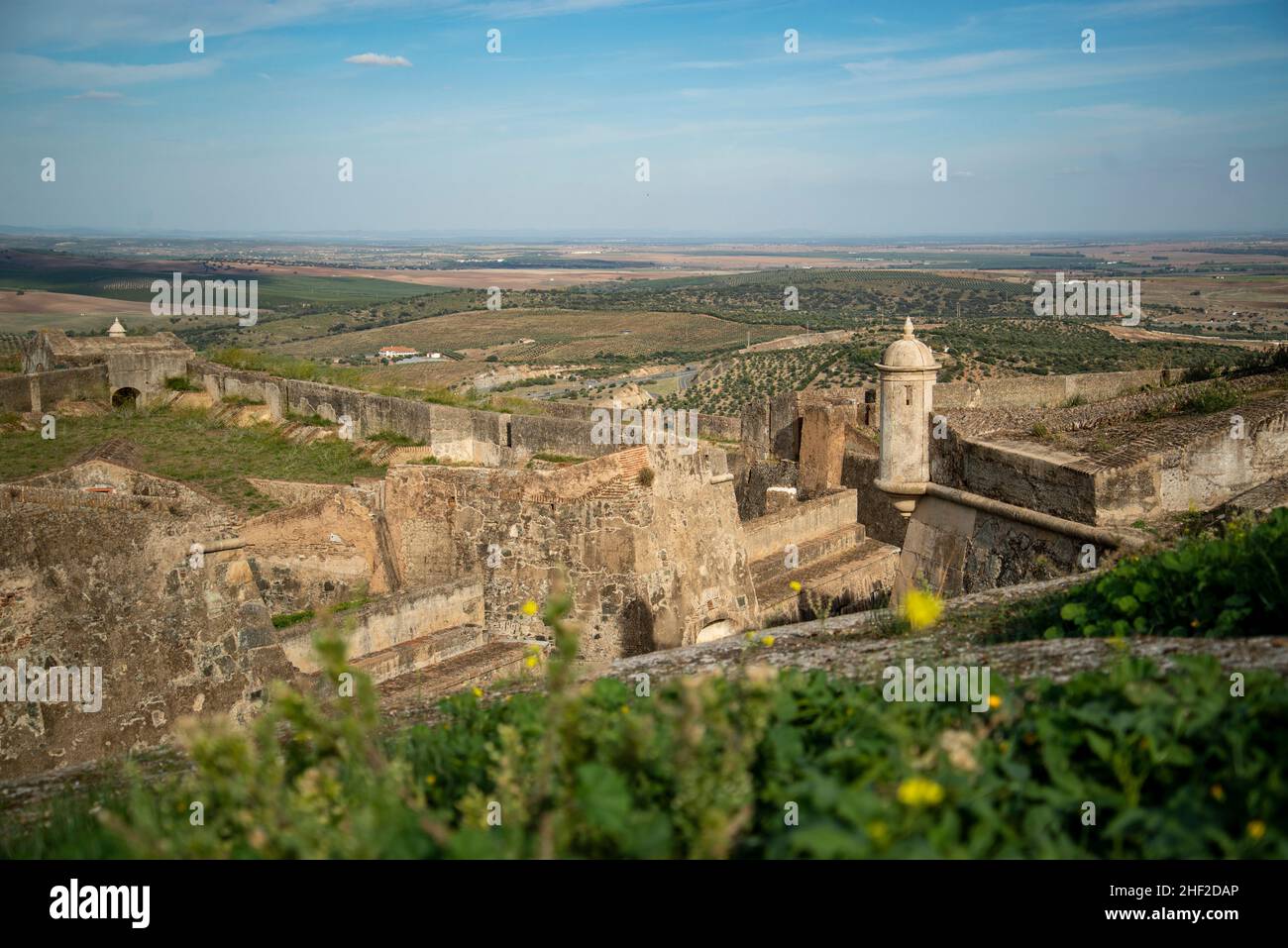 the Fort Nossa Senhora da Graca or Fort Conde de Lippe north of the ...