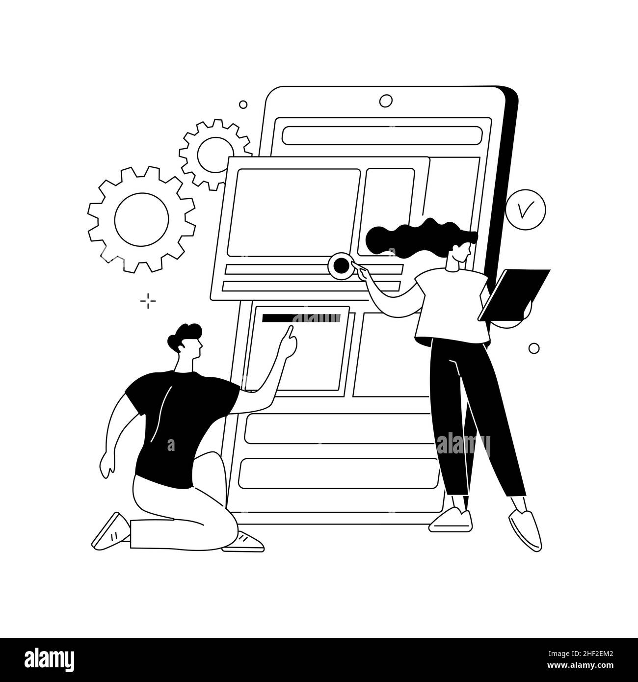 Experience design abstract concept vector illustration Stock Vector ...