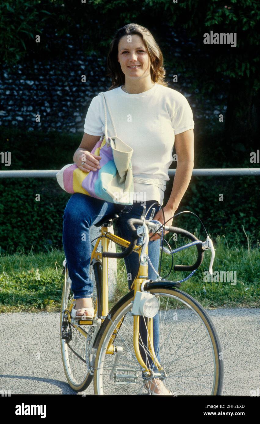 Erika Roe the Twickenham Streaker home in Petersfield after her topless ...