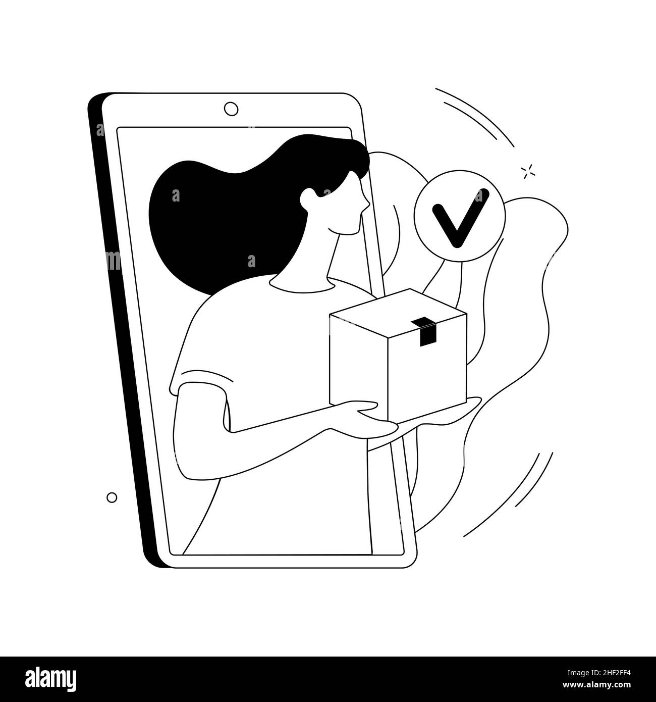 Order complete abstract concept vector illustration Stock Vector Image ...