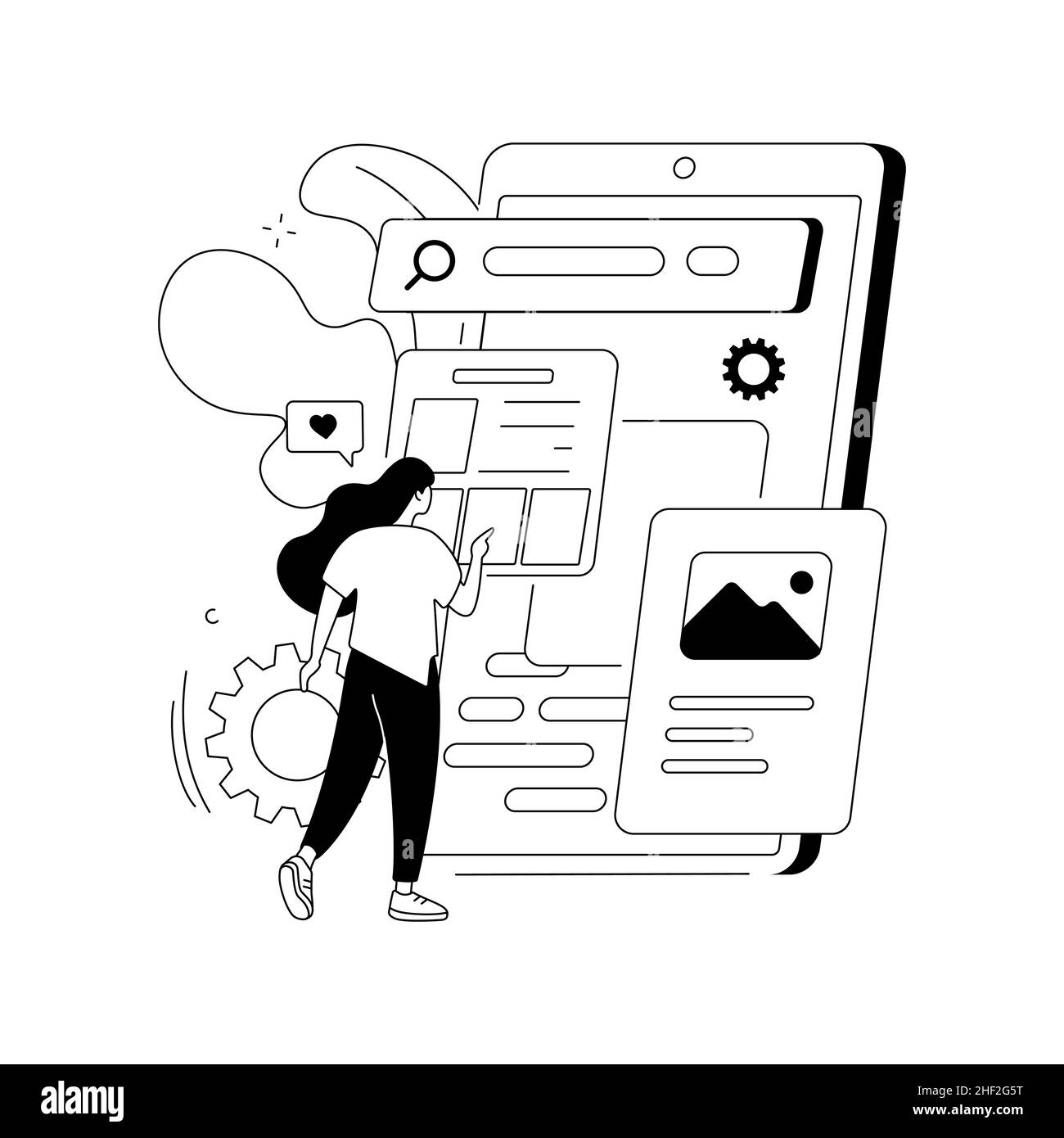 Usability testing abstract concept vector illustration Stock Vector ... Usability testing abstract concept vector illustration Stock Vector ...