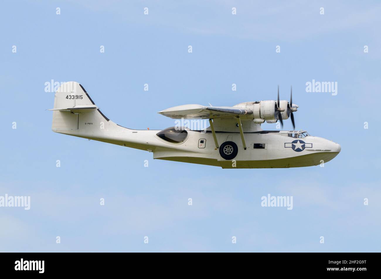 Consolidated PBY Catalina G-PBYA, American flying boat, of the 1930s ...