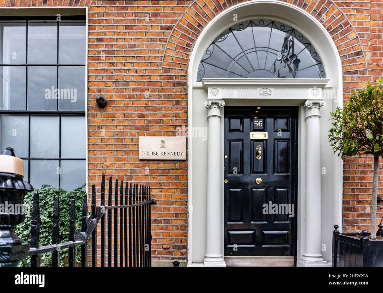 The offices, showroom and home of Louise Kennedy, the Irish designer ...