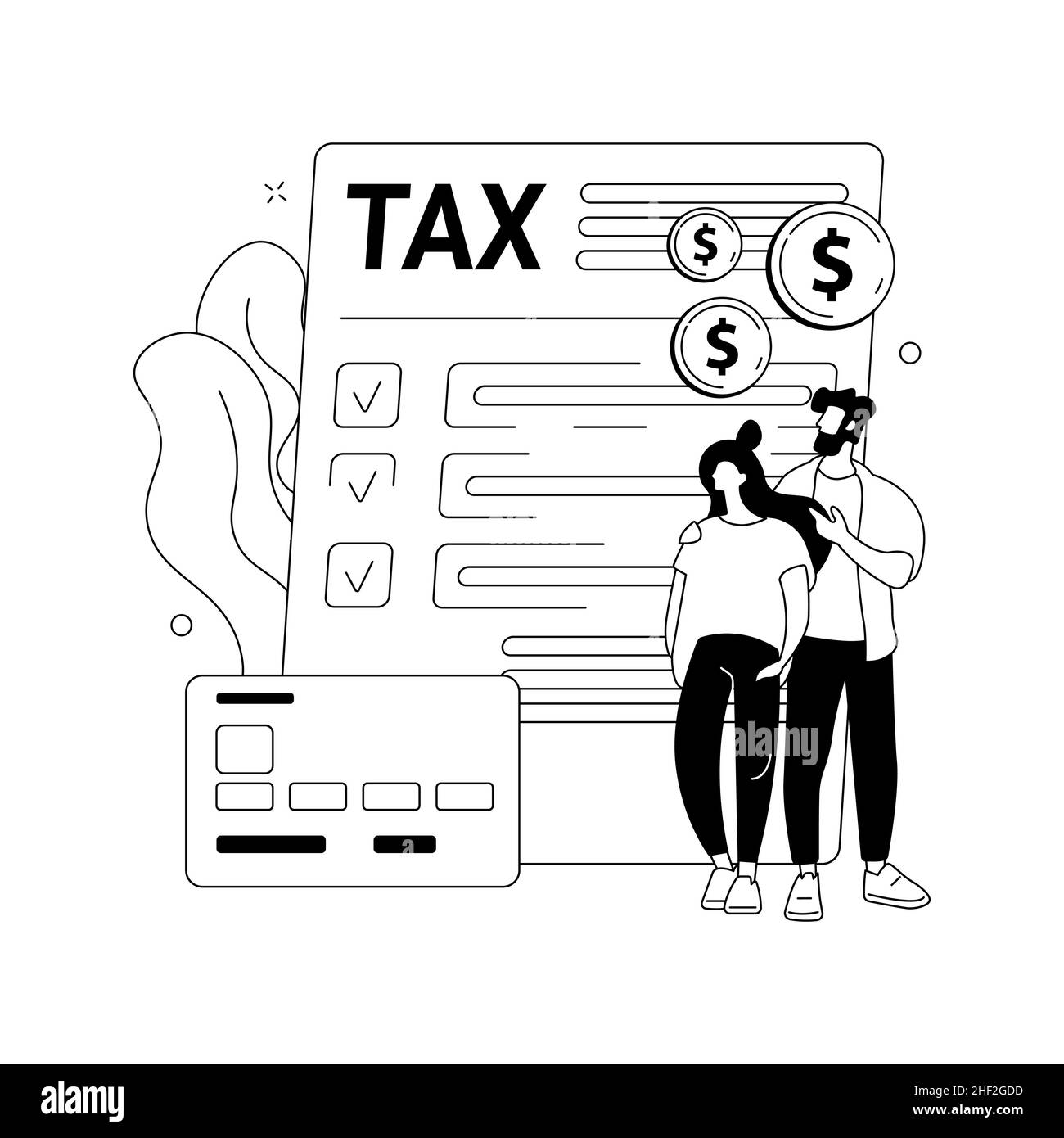 Individual Income Tax Cartoon