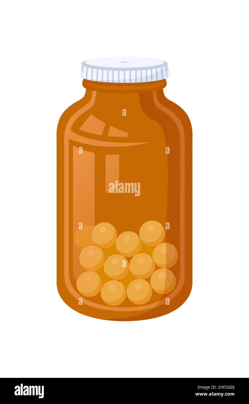 Bottle of vitamins Stock Vector Image & Art - Alamy