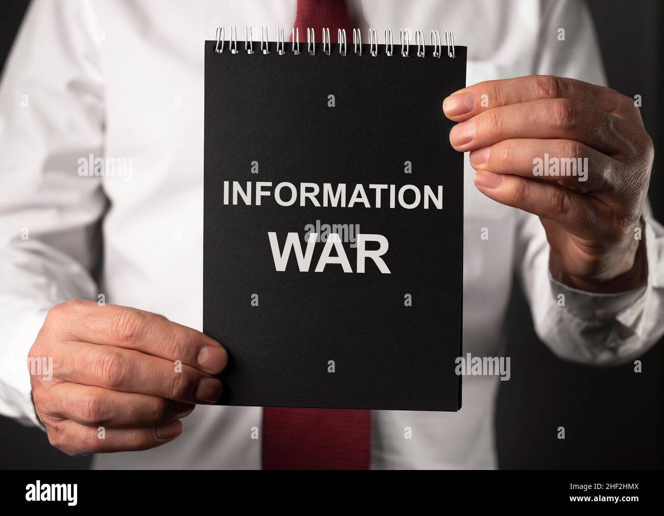 Information war, warfare text. IW in policy concept Stock Photo - Alamy