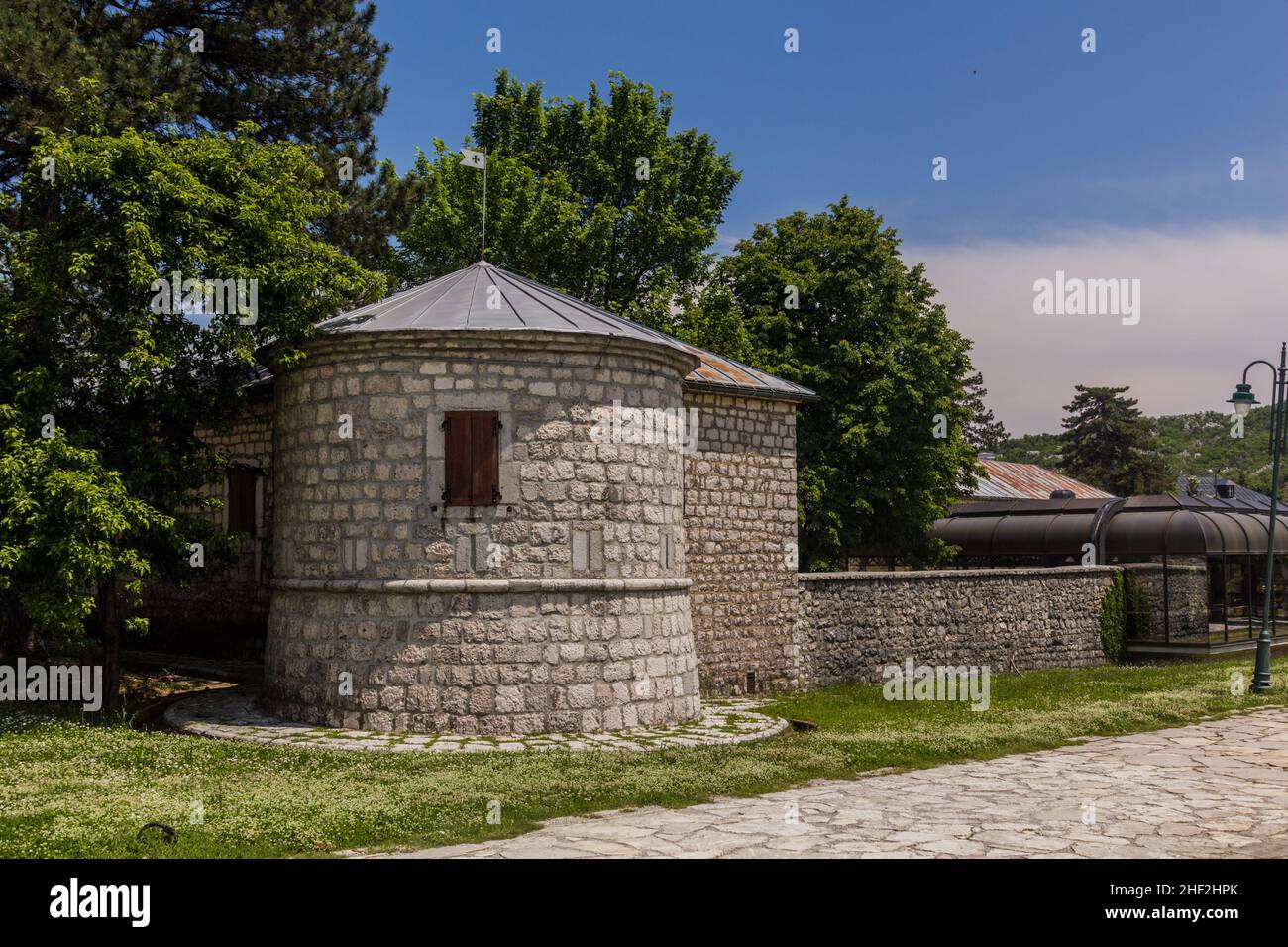 Biljarda (Billiard Palace) in Cetinje town, Montenegro Stock Photo - Alamy