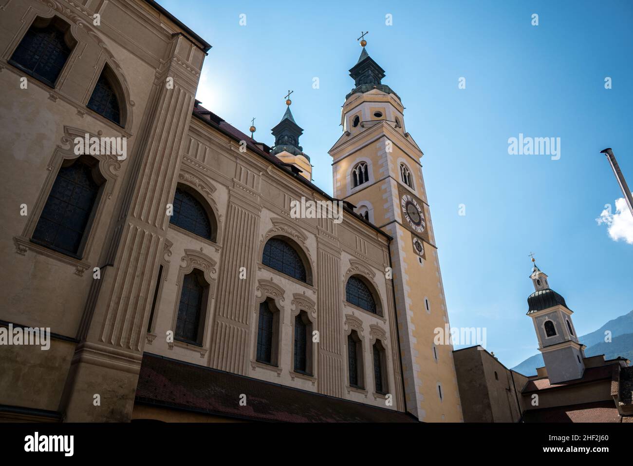 famous church in brixen - italy Stock Photo - Alamy