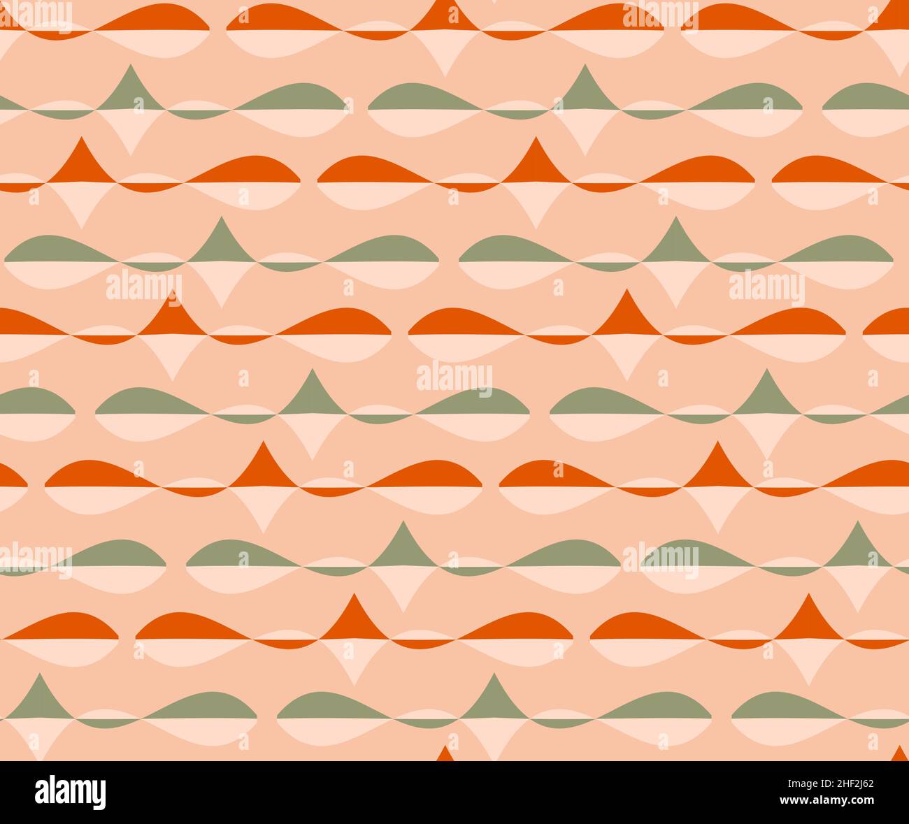 Retro 70s seamless colorful geometric pattern. Endless texture, retro ...