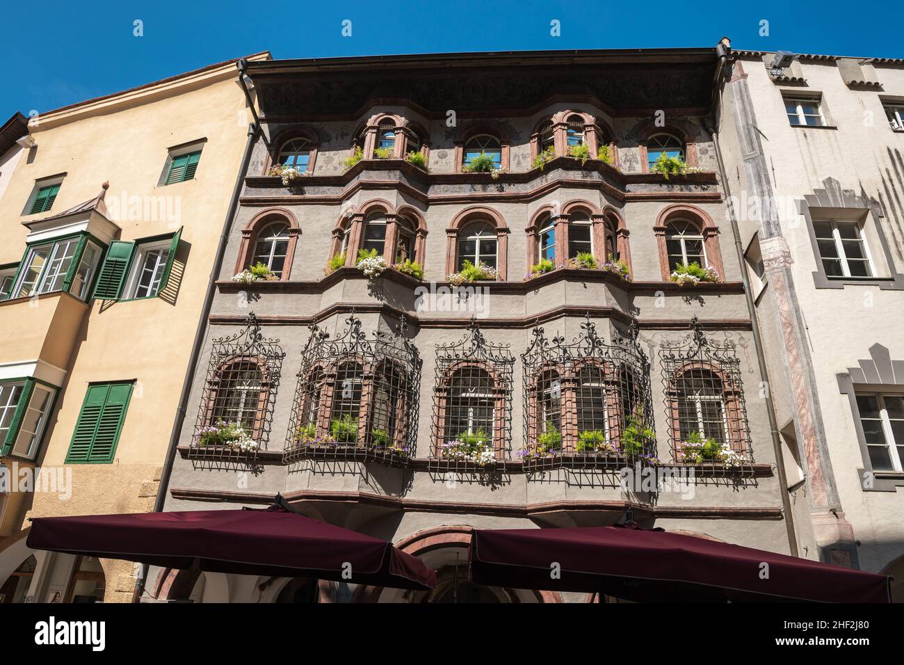 Aerial drone view brixen bressanone hi-res stock photography and images ...