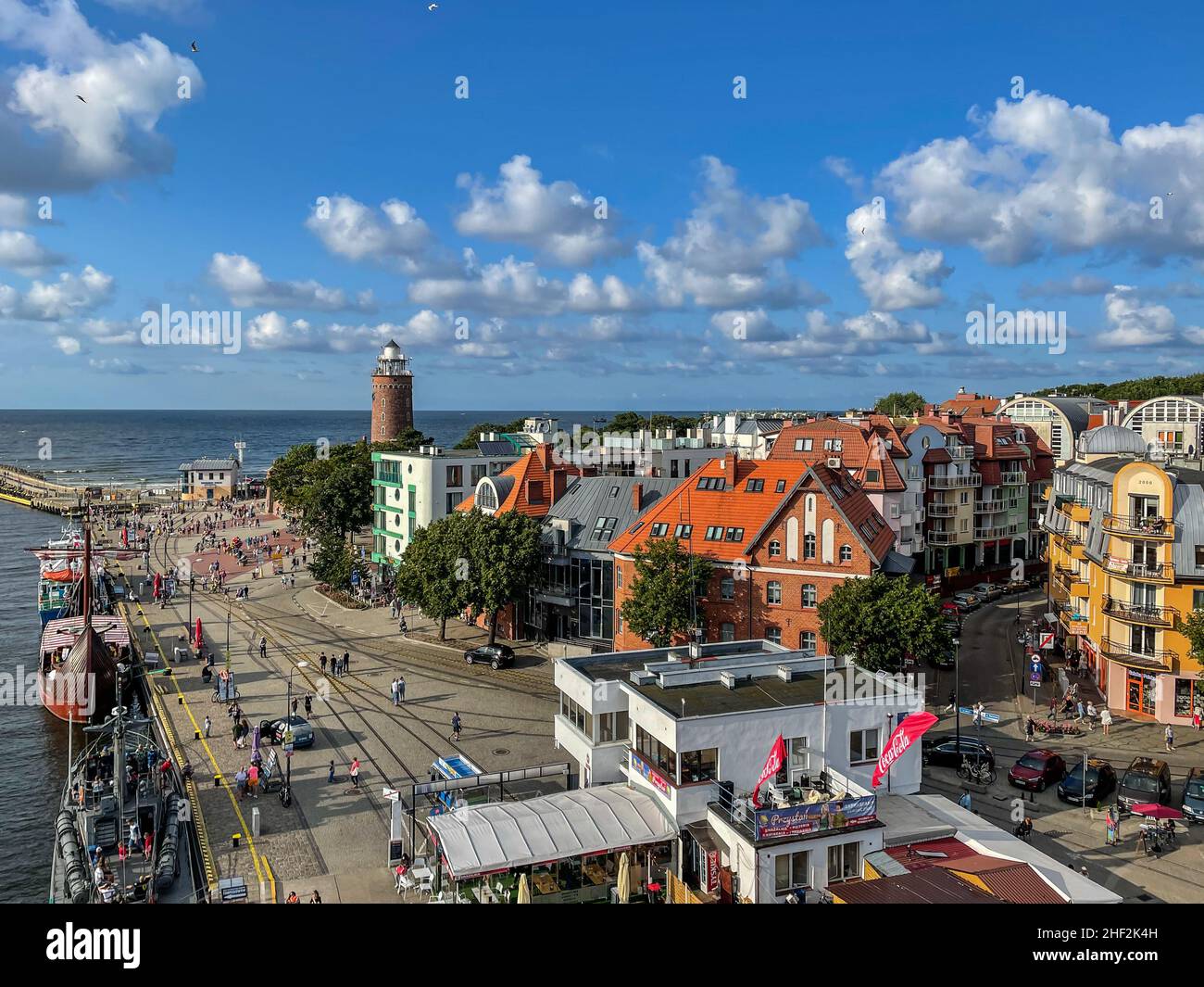 Port of Kolobrzeg is a Polish seaport located at the Parseta river ...