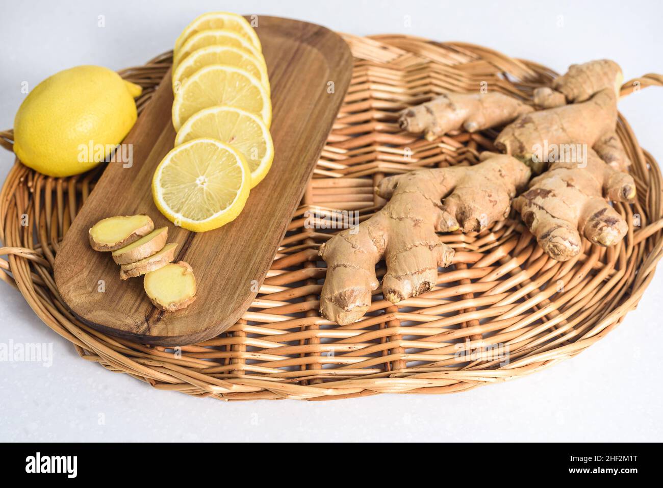 Piece ginger lemon hi-res stock photography and images - Alamy