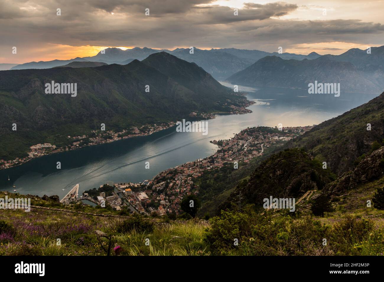 Kotor stunning scenic view hi-res stock photography and images - Alamy